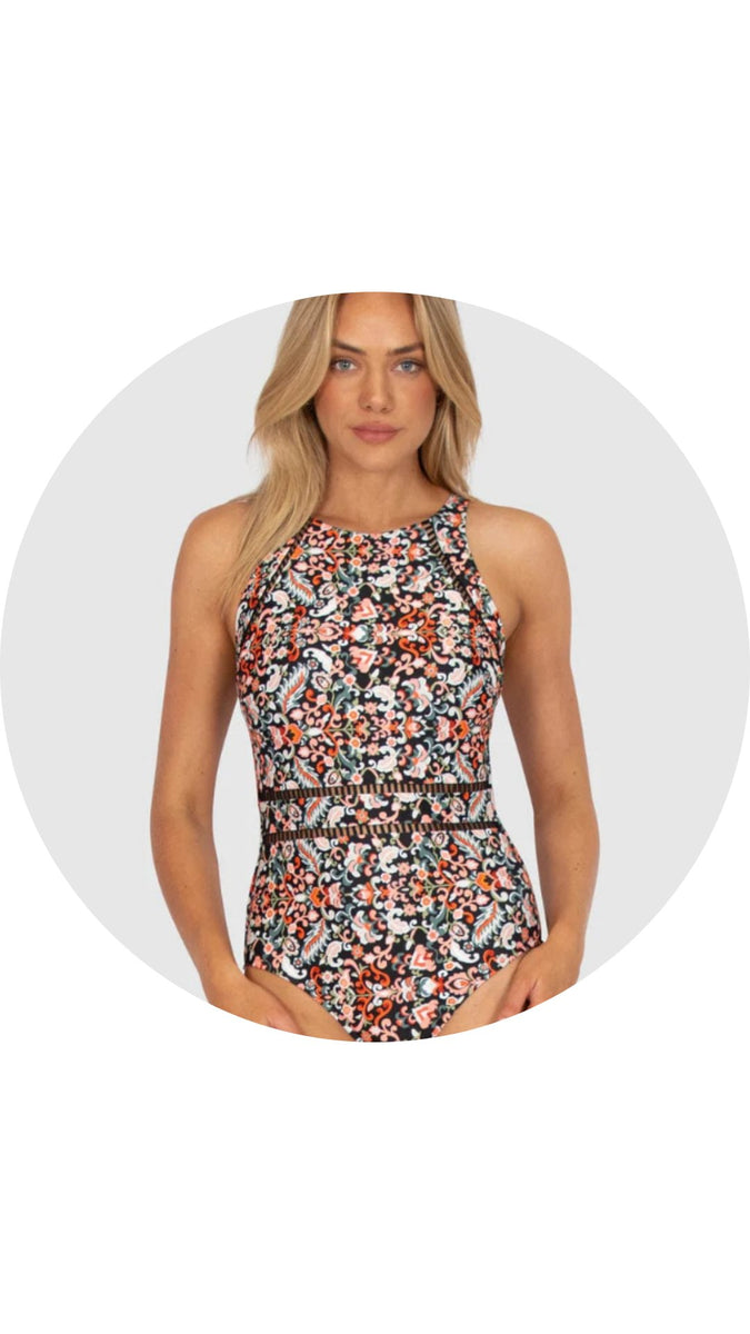 High Neck One Pieces | Splash Swimwear – Splash Swimwear